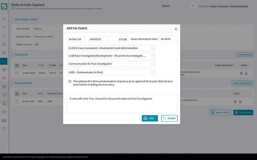 Legal Billing Services | Law Firm Billing Software | Legal Bill Format ...